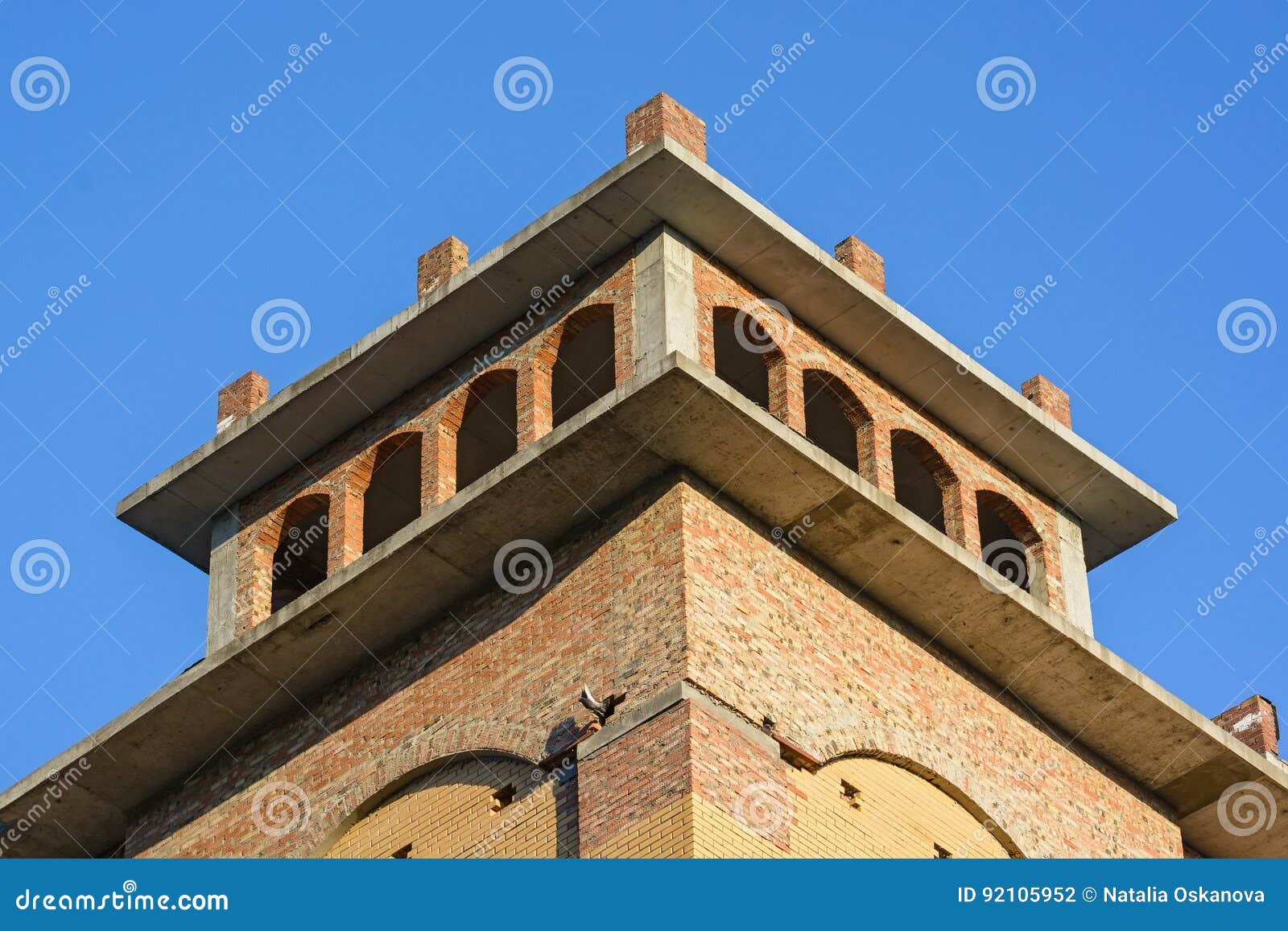 Modern arcade of windows stock photo. Image of contemporary - 92105952