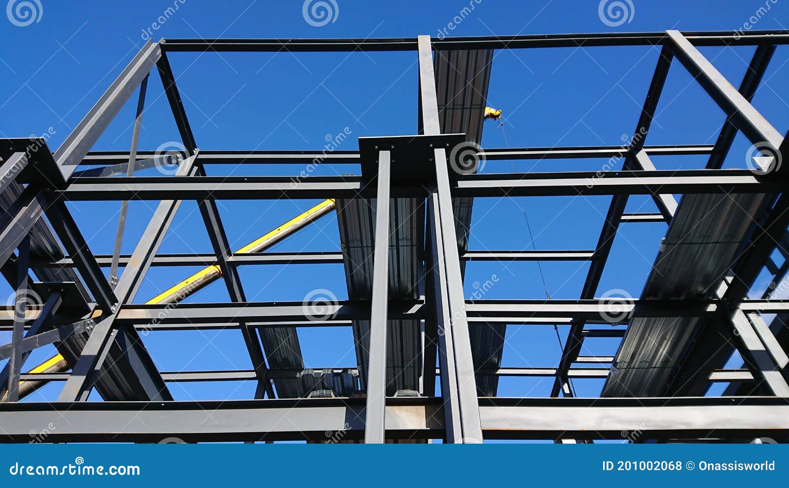 Modern Architectural Building Construction Techniques Stock Photo ...