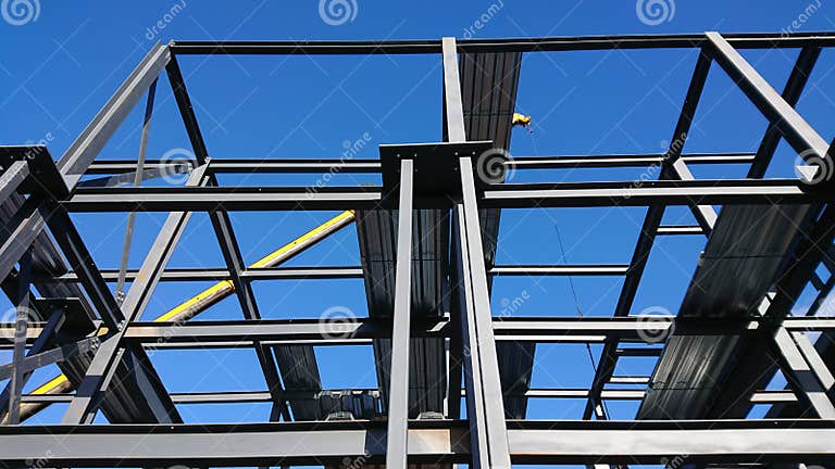Modern Architectural Building Construction Techniques Stock Photo ...