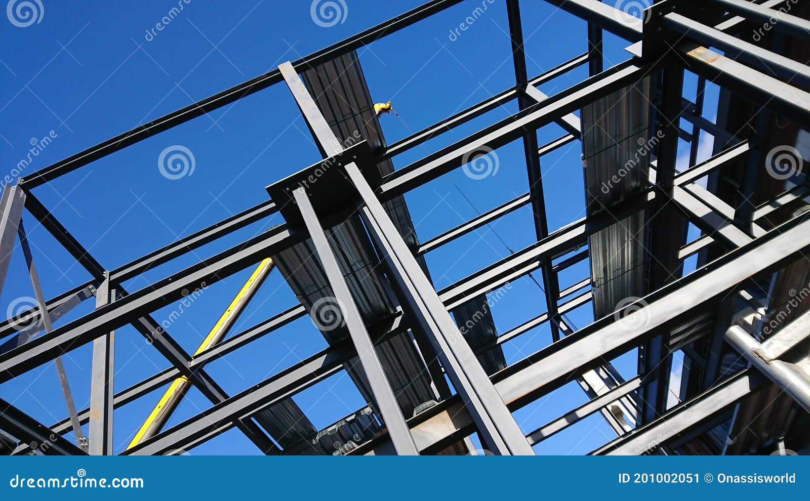 Modern Architectural Building Construction Techniques Stock Image ...