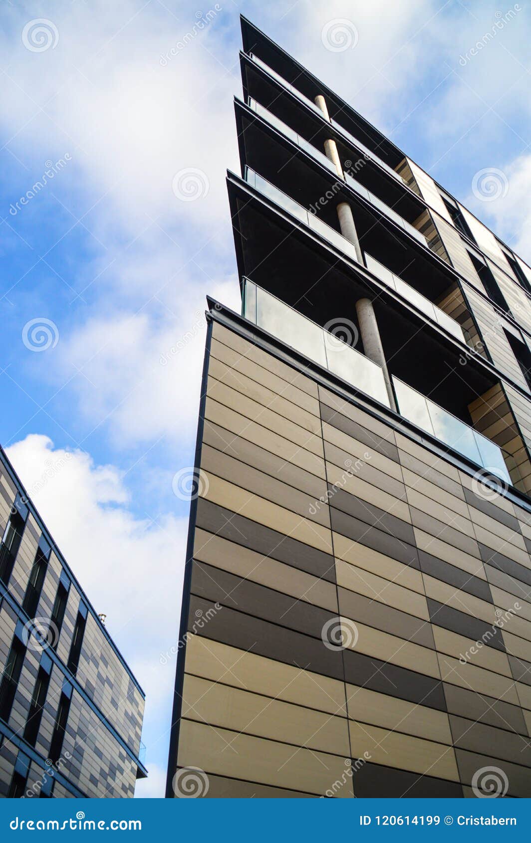 Modern and edgy stock image. Image of modernarchitecture - 120614199