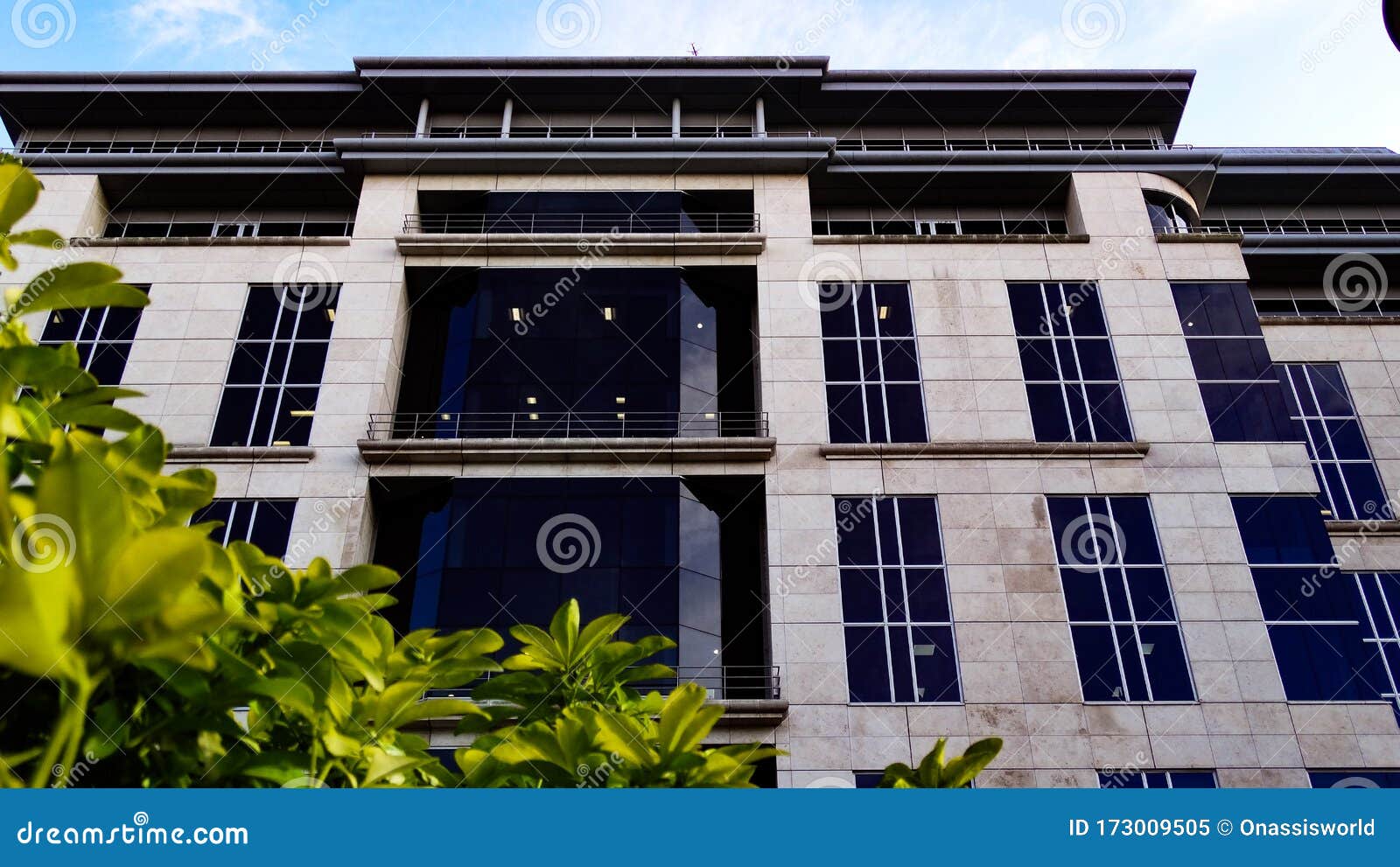 Modern Architectural Building Design Perfection Stock Image - Image of ...