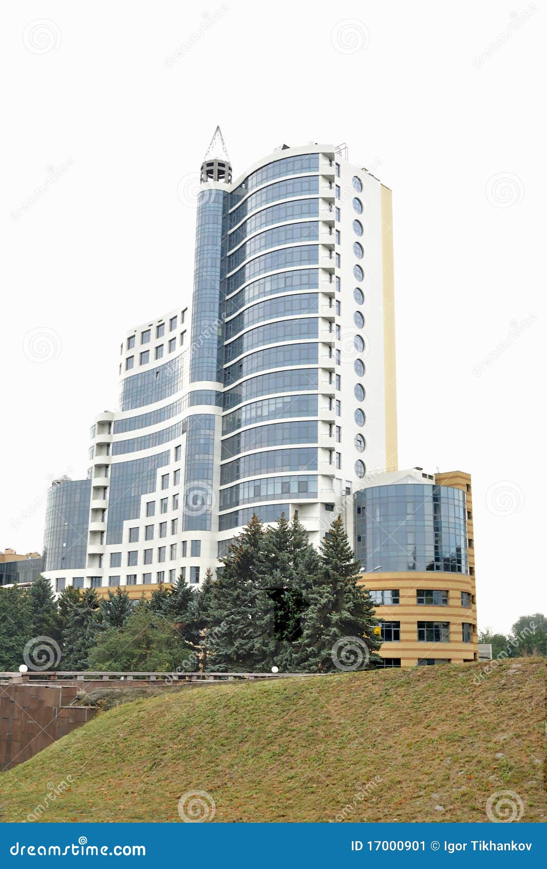 The Modern Architectural Complex Stock Image - Image of town, house ...