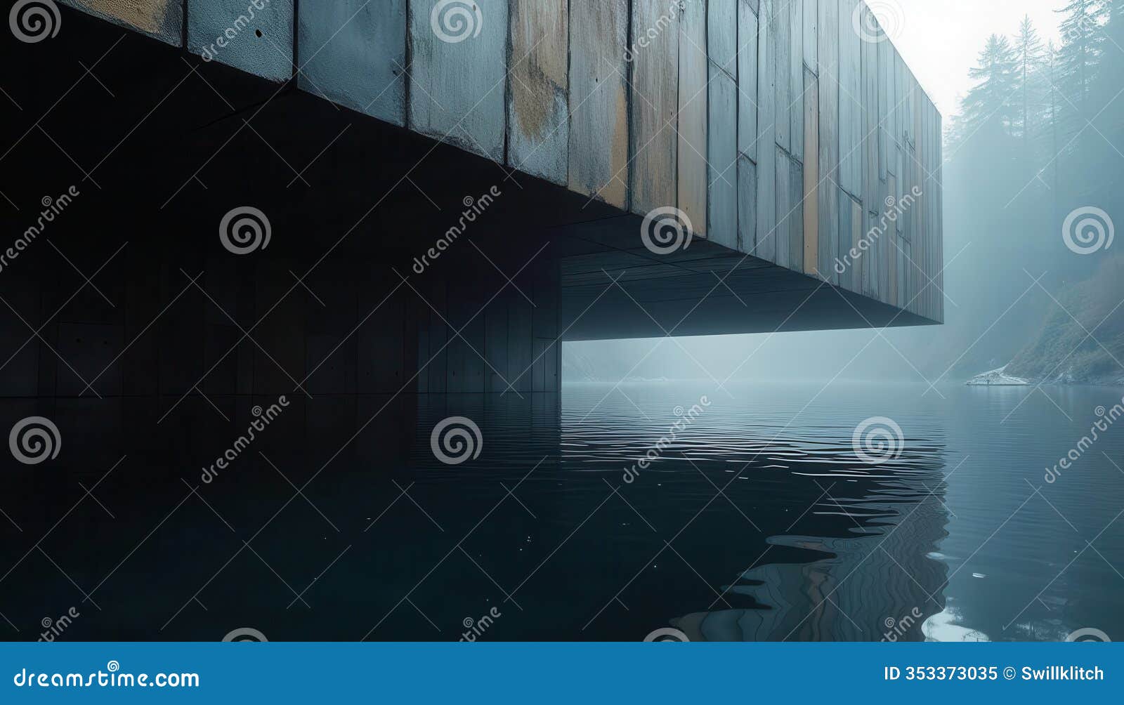 Modern Architectural Design with Cantilevered Concrete and Metal ...