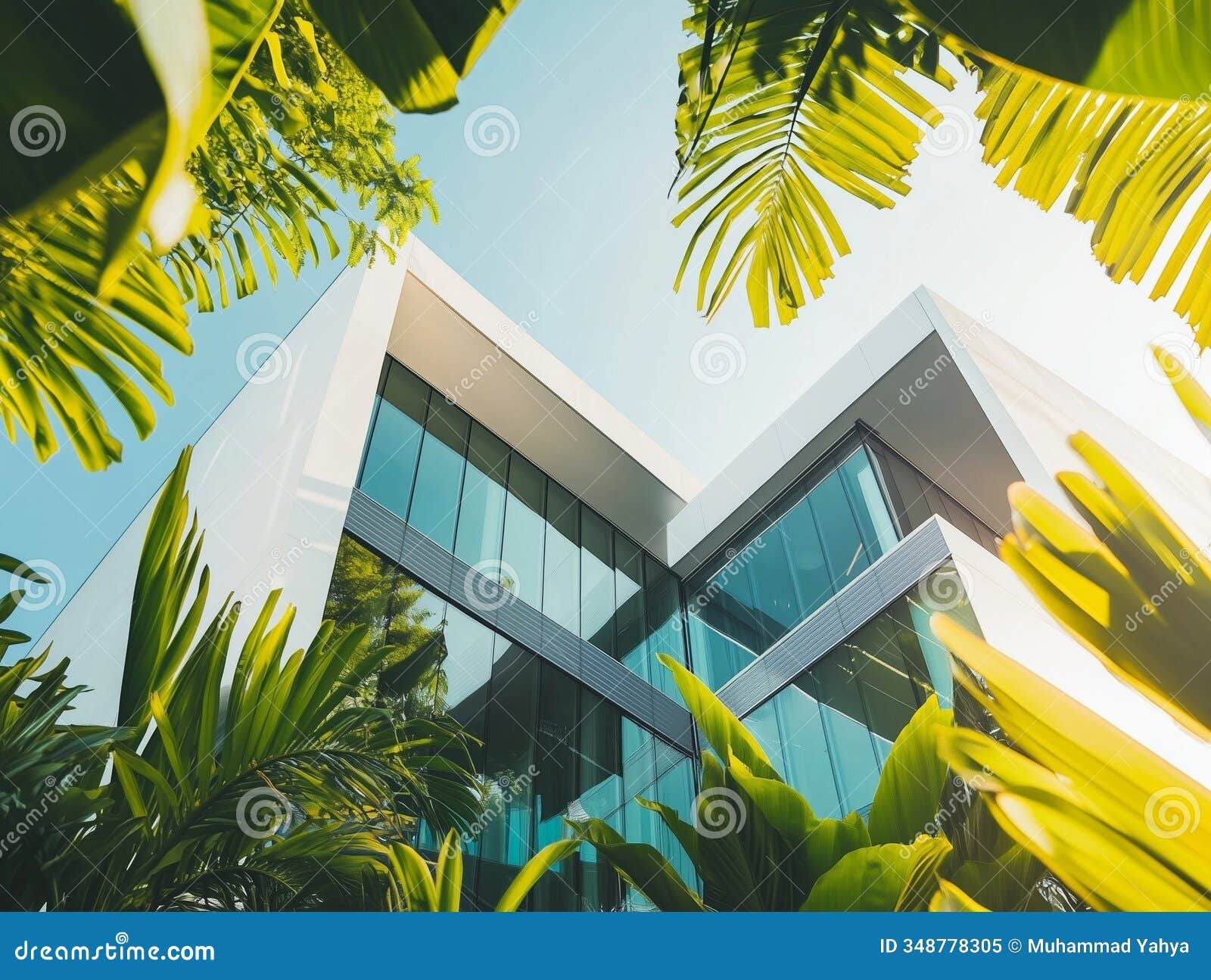 A Modern Architectural Design Featuring Sleek, Angular Buildings with ...