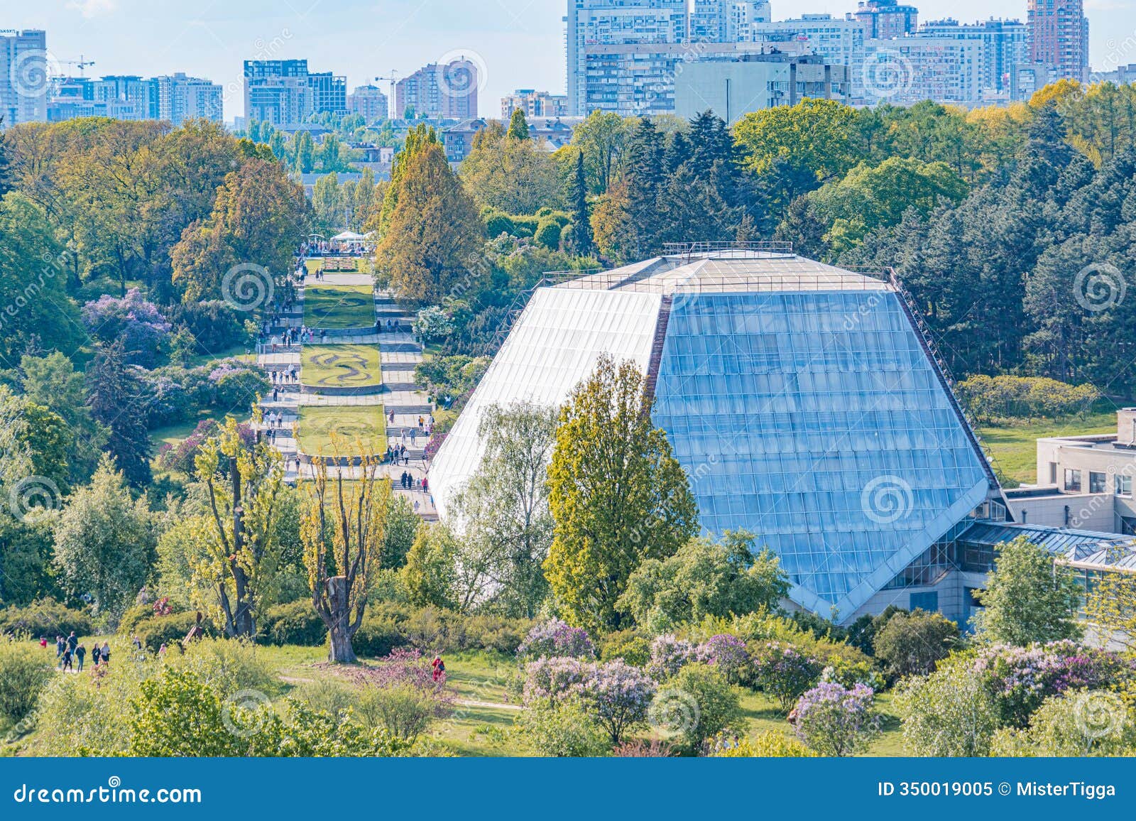 A Modern Architectural Structure with a Curved, Metalangular Roof ...