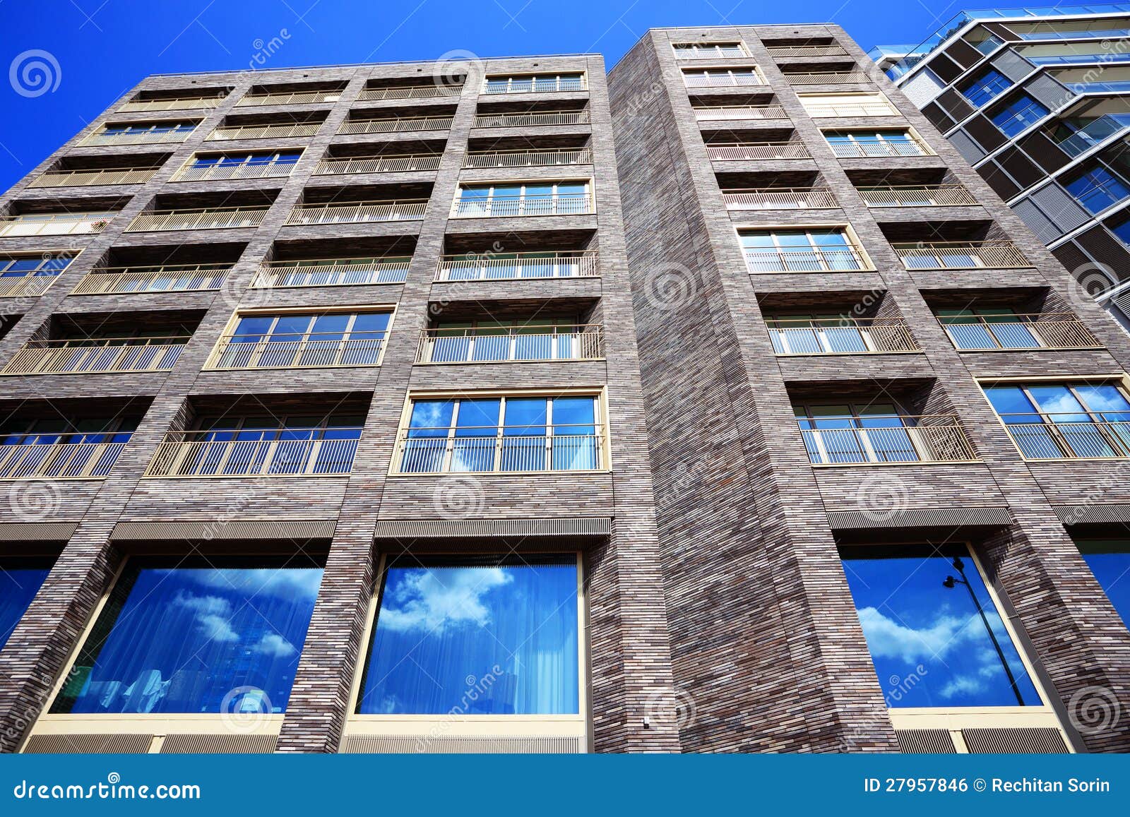 Modern Architecture in Amsterdam Stock Photo - Image of architectural ...