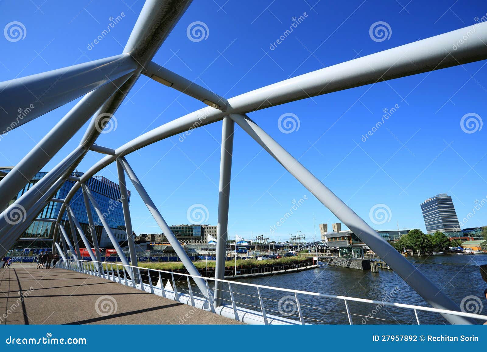 Modern Architecture in Amsterdam Stock Photo - Image of netherlands ...