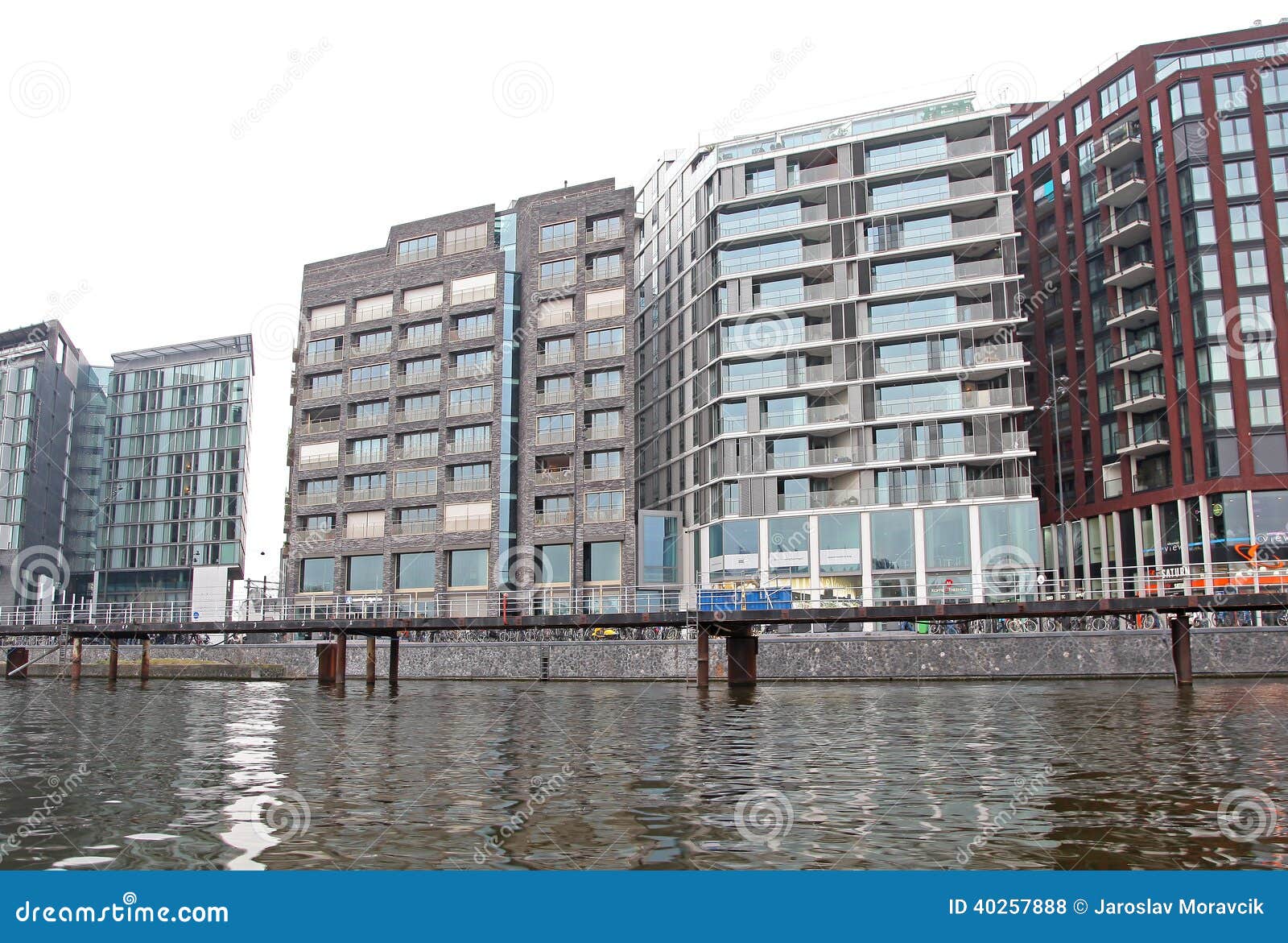 Modern Architecture in Amsterdam, Netherlands Editorial Stock Photo ...