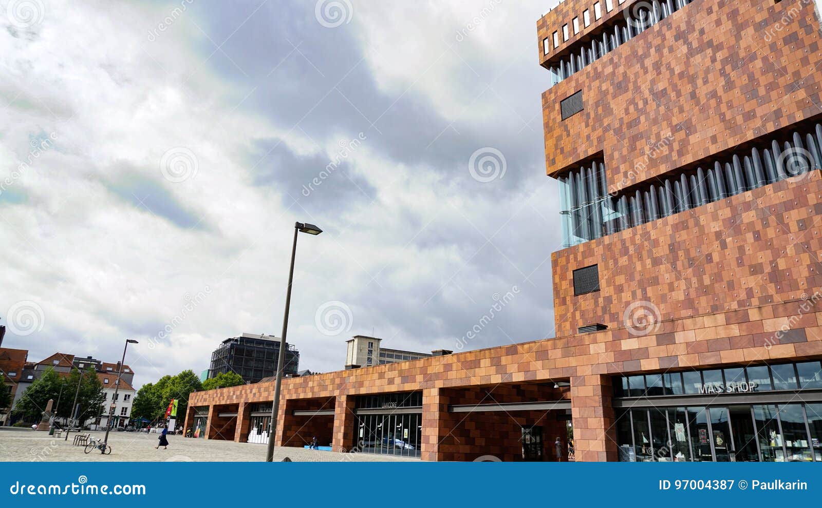 Modern Architecture in Antwerp Editorial Photography - Image of ...