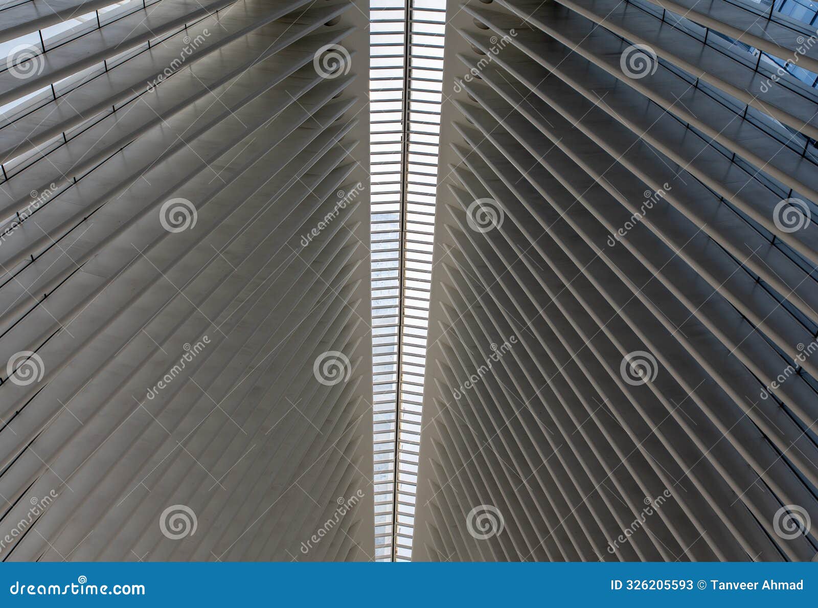 Modern Architecture of Beams with Natural Sun Light Passing through ...