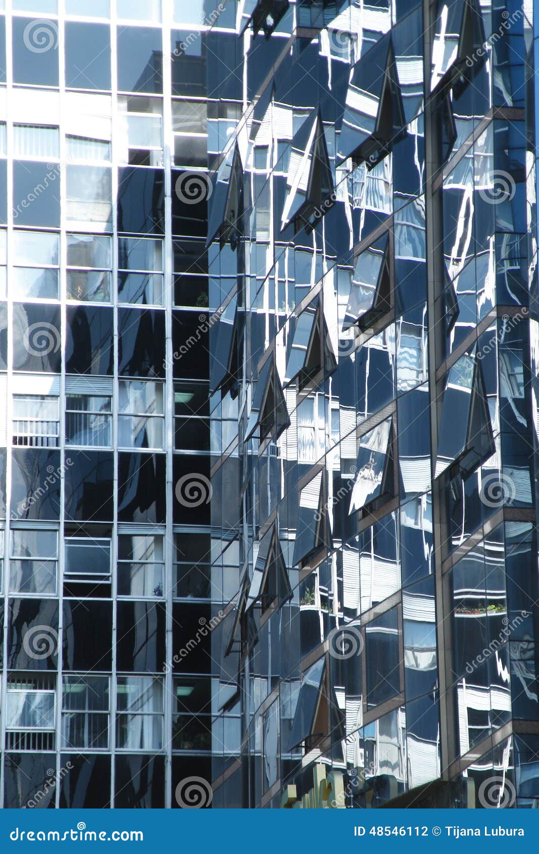 Modern Architecture in Belgrade Stock Photo - Image of monument ...