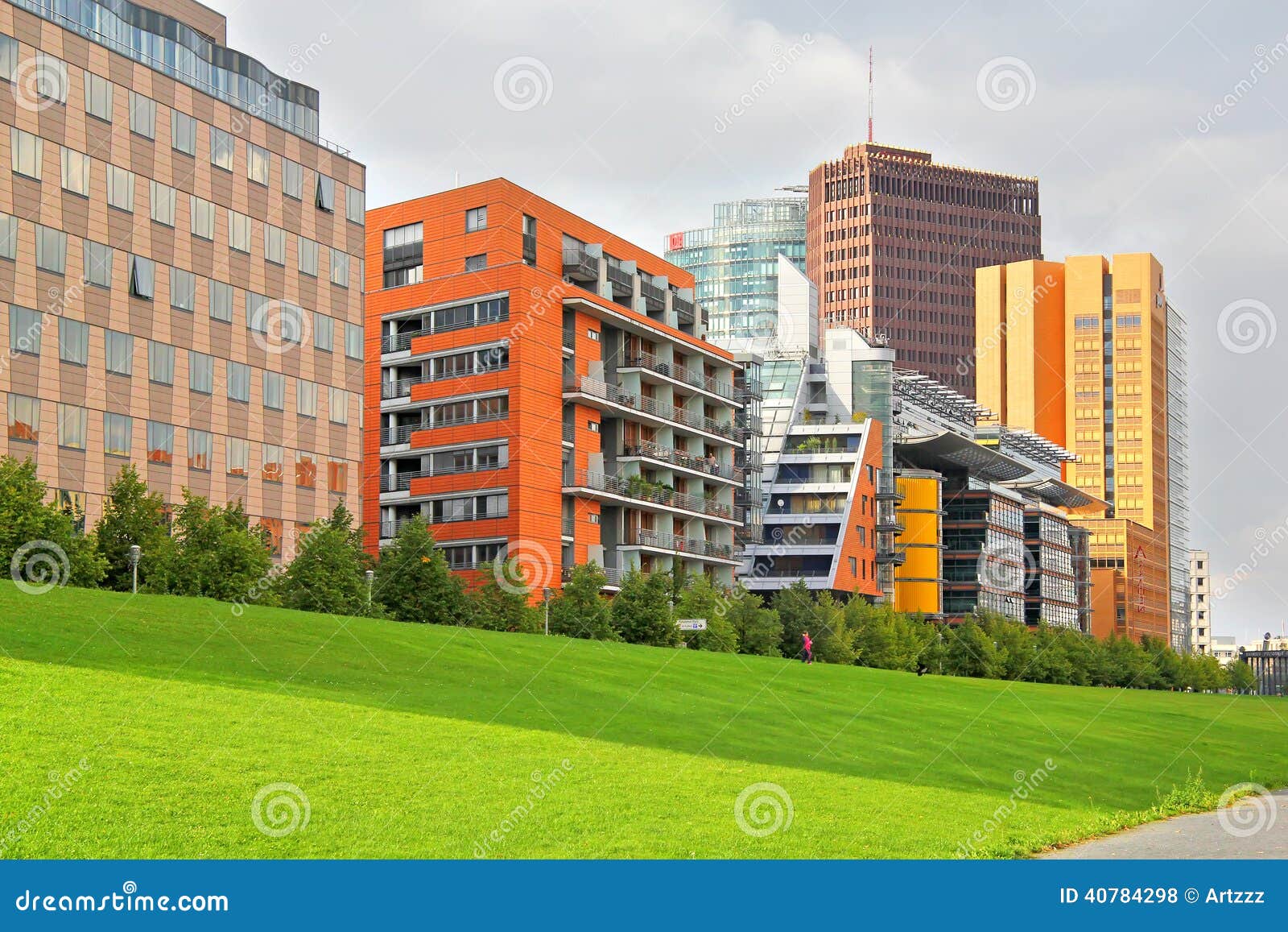 Modern Architecture in Berlin Editorial Stock Photo - Image of capital ...