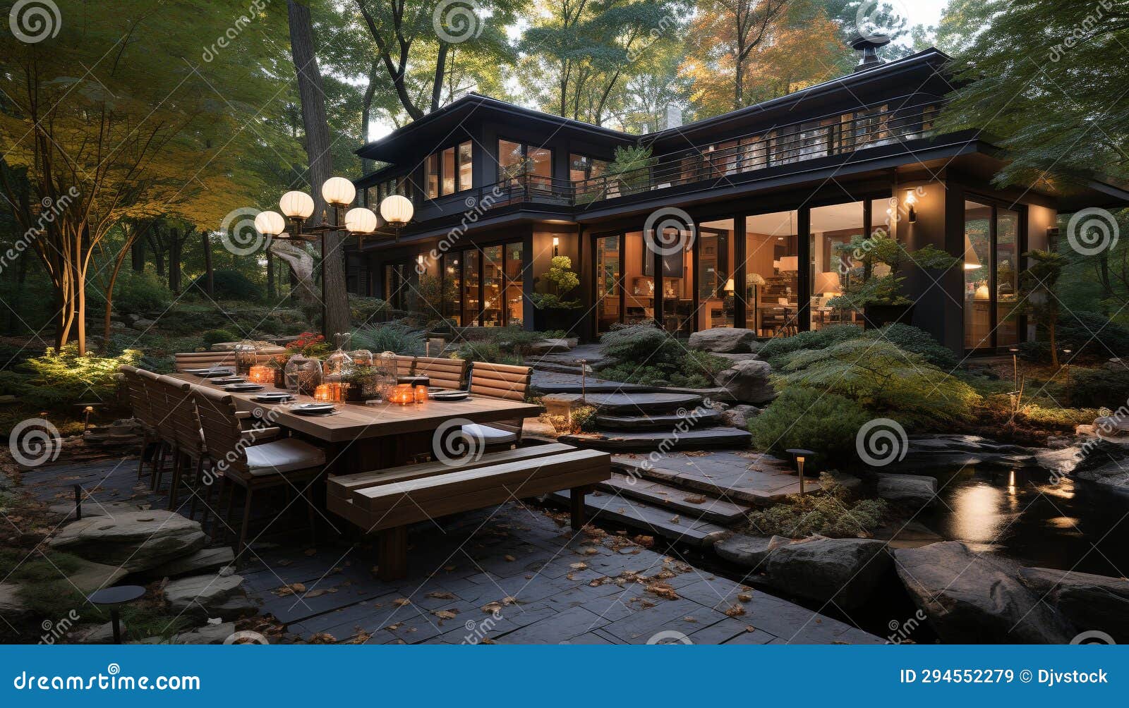 Modern Architecture Blends with Nature in a Wood and Glass Building ...