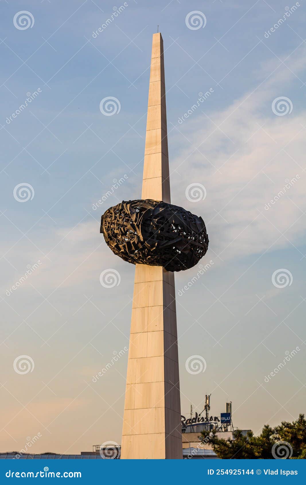 Modern Architecture in Bucharest City, Romania, 2022 Stock Photo ...