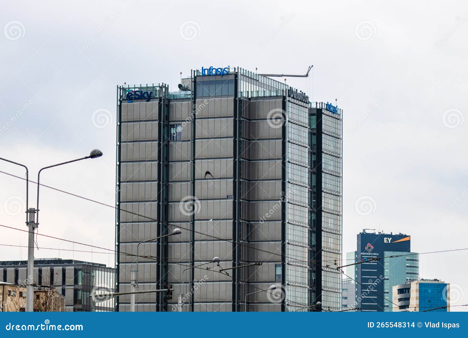 Modern Architecture in Bucharest City, Romania, 2022 Editorial Stock ...