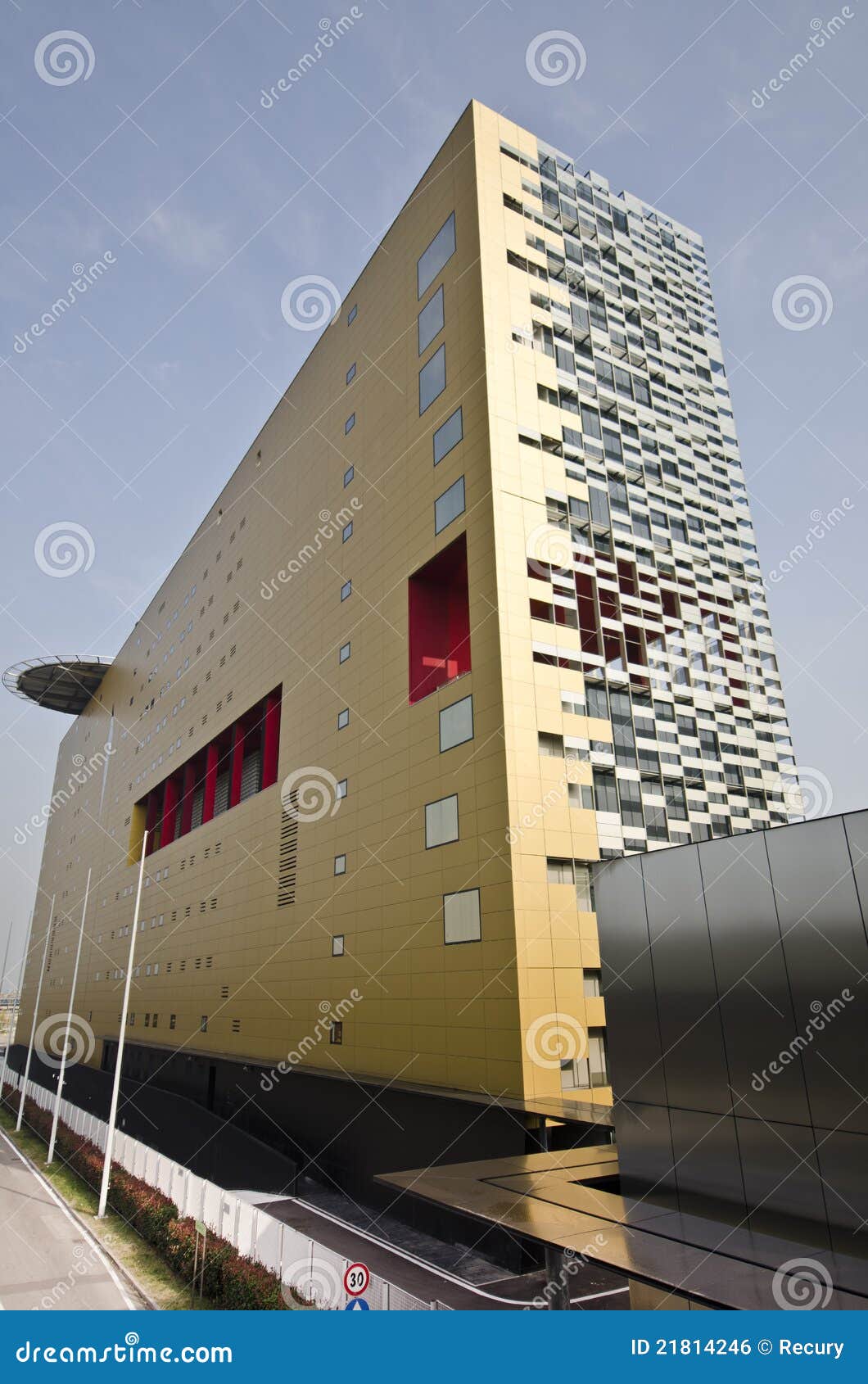 Modern Architecture Building Stock Photo - Image of building, facade ...