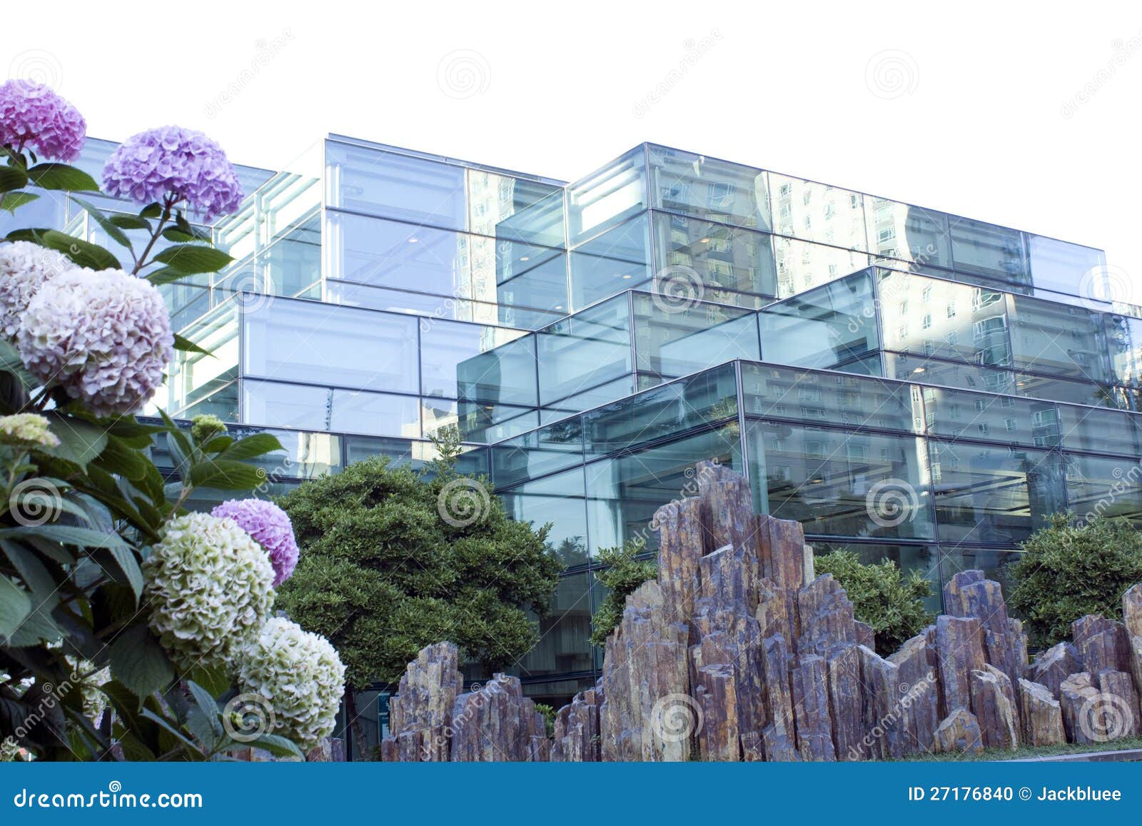 Modern Architecture, a Building of Glass Stock Photo - Image of ...