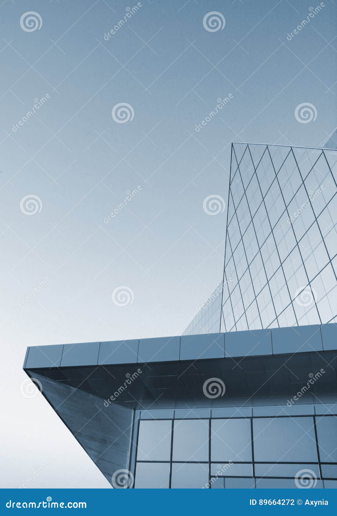 Modern Architecture. Building in High-tech Style Stock Photo - Image of ...