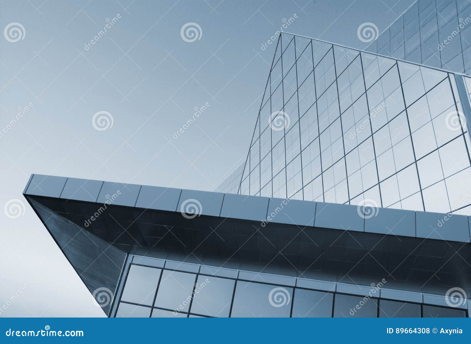 Modern Architecture. Building in High-tech Style Stock Photo - Image of ...