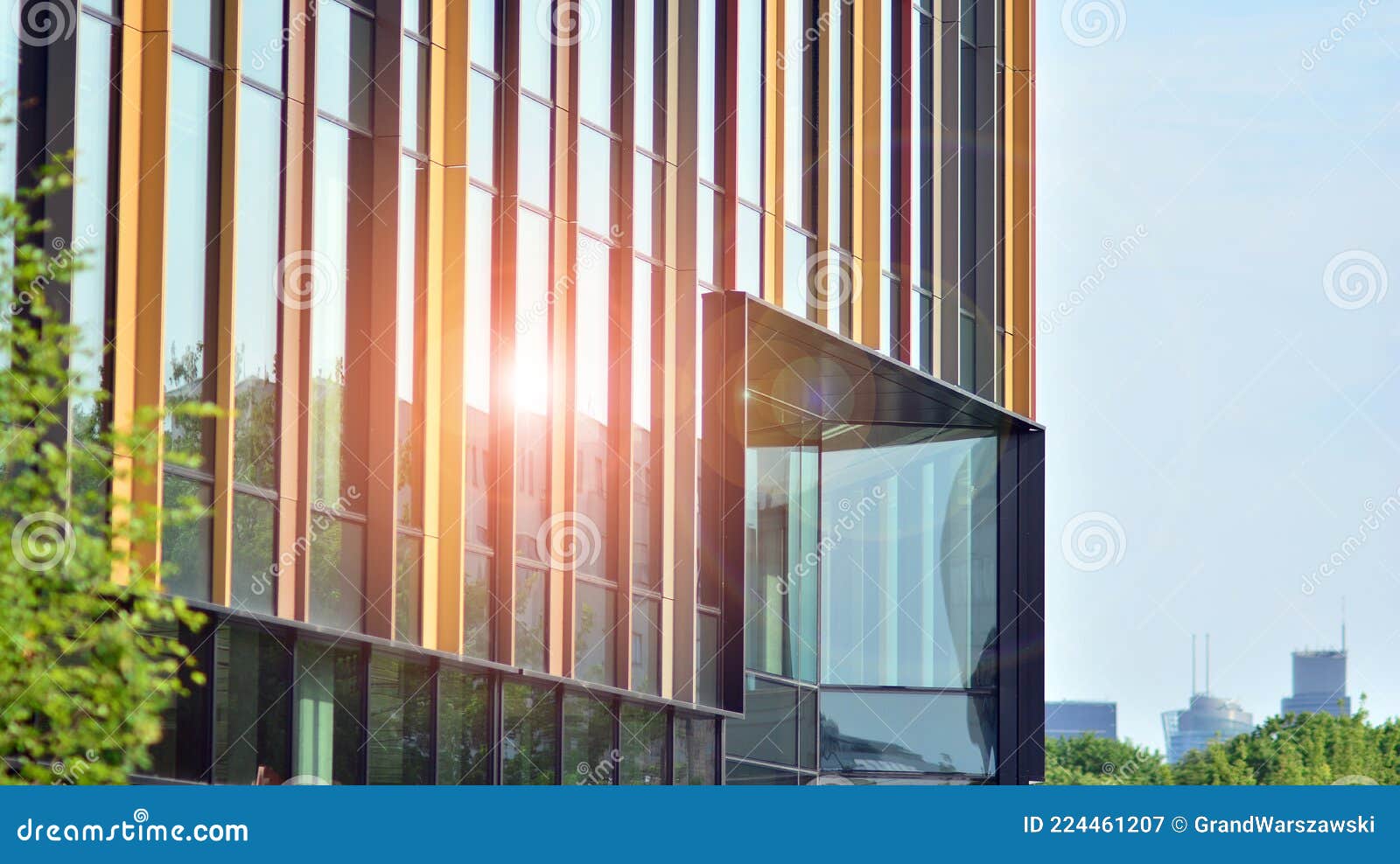 Modern Architecture Buildings Exterior Stock Image - Image of abstract ...