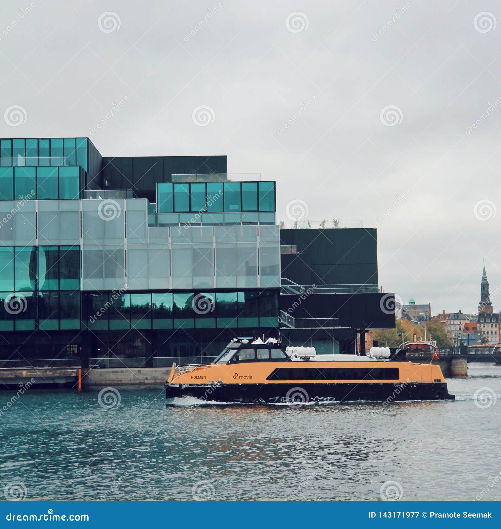 Modern Architecture in the Centre of Copenhagen Editorial Photography ...