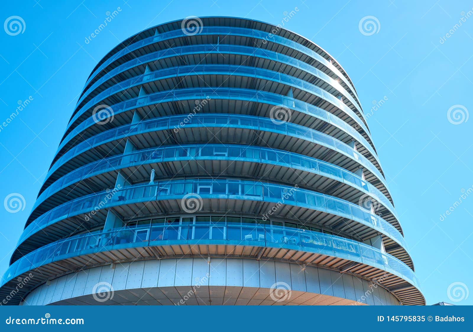 Modern Architecture Close-upn Stock Image - Image of closeup, downtown ...