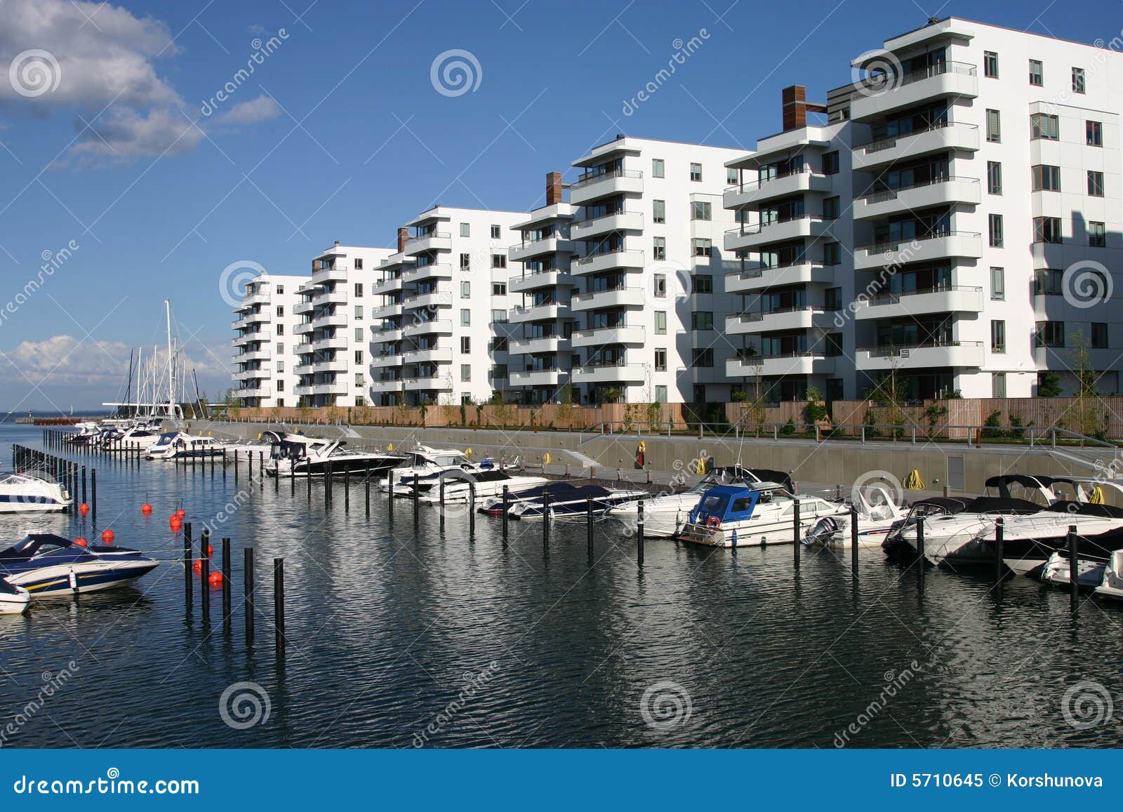 Modern Architecture in Copenhagen Stock Image - Image of estate, idea ...