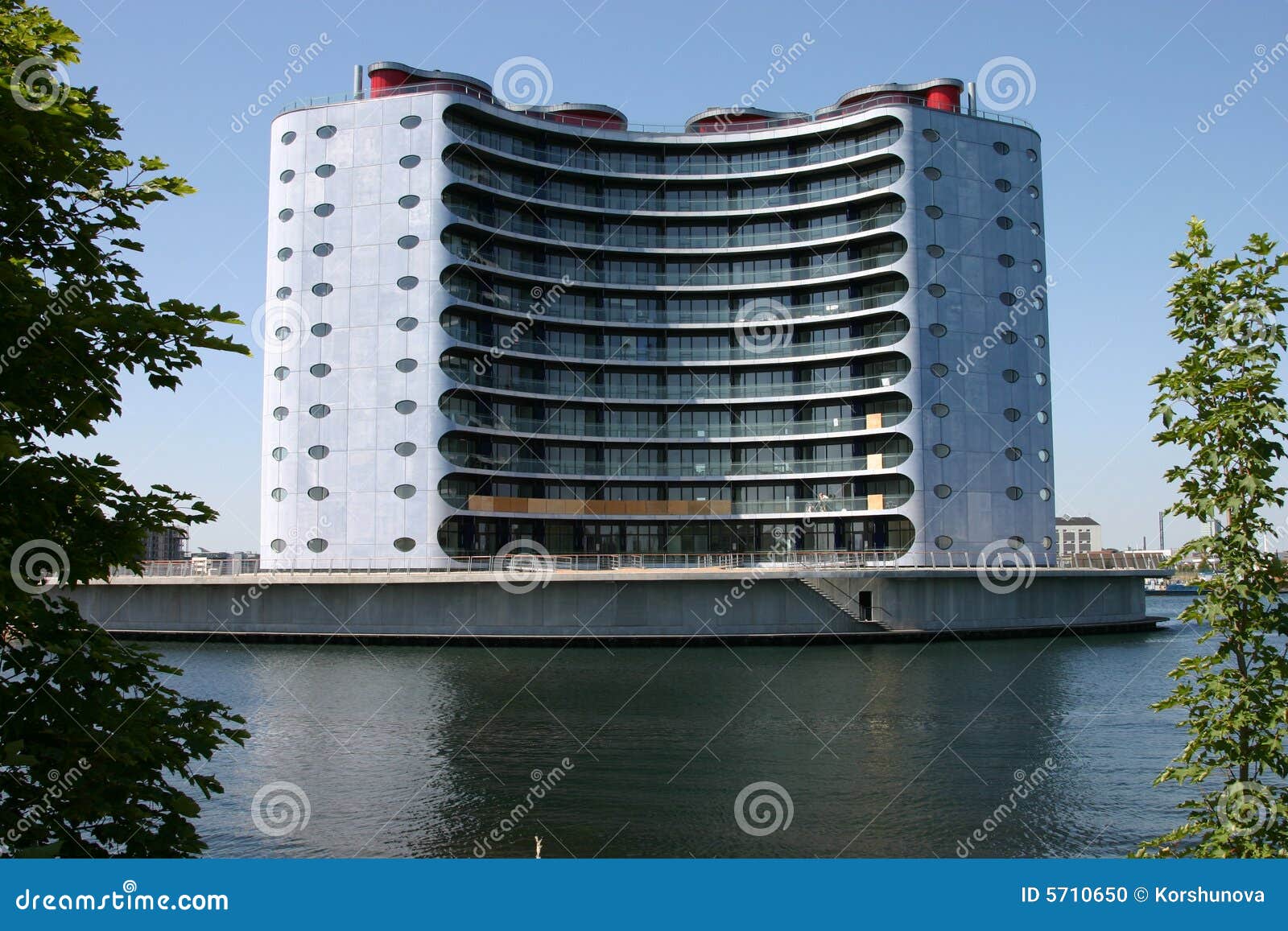 Modern Architecture in Copenhagen Stock Photo - Image of construction ...