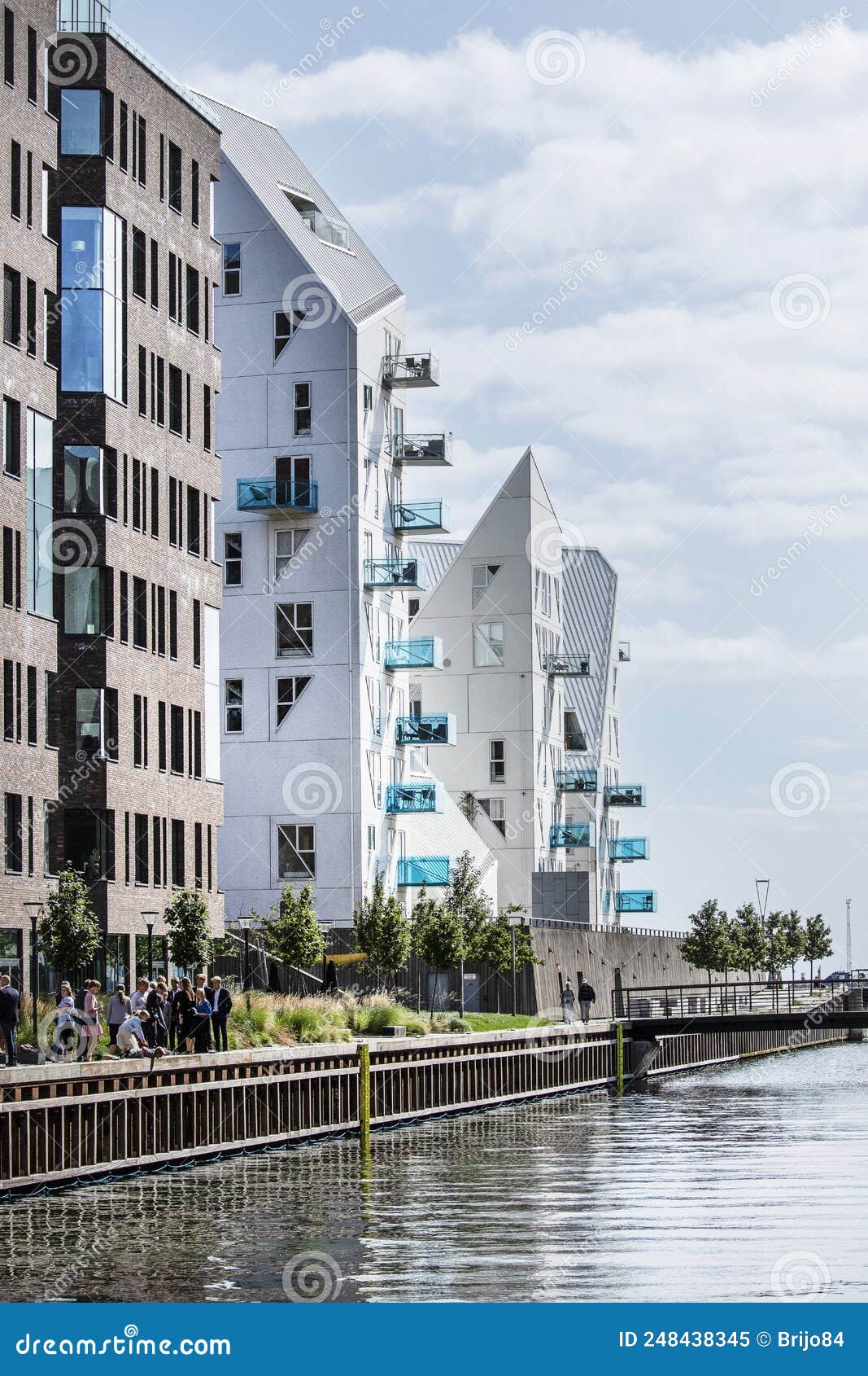 Modern Architecture in Denmark Aarhus Editorial Image - Image of ...