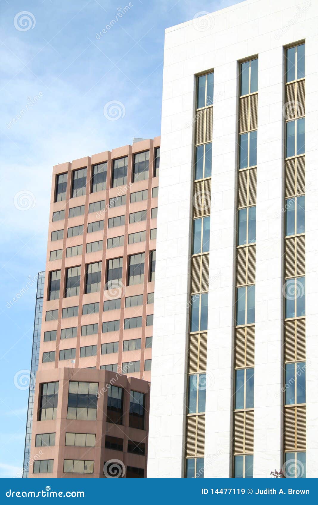 Modern Architecture of Denver Stock Image - Image of lines, concrete ...