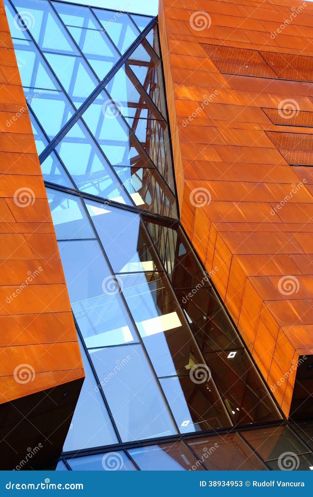 Modern architecture stock image. Image of exterior, reflects - 38934953