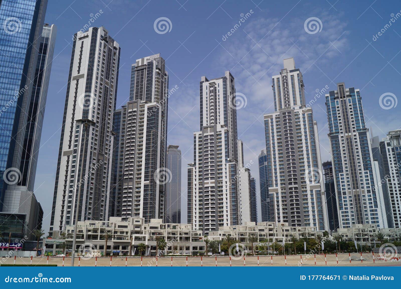The Modern Architecture of Dubai. United Arab Emirates Editorial Photo ...