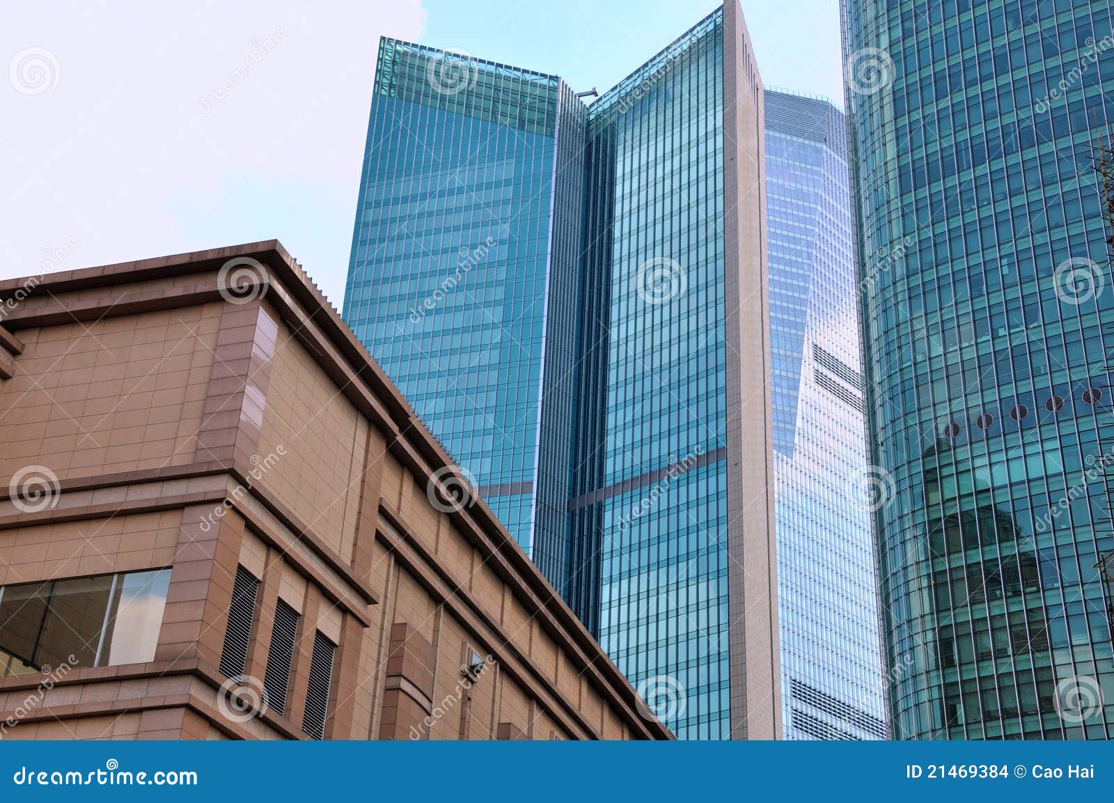 Architecture External Greens Glass Curtainwall & Whit Buttresses ...