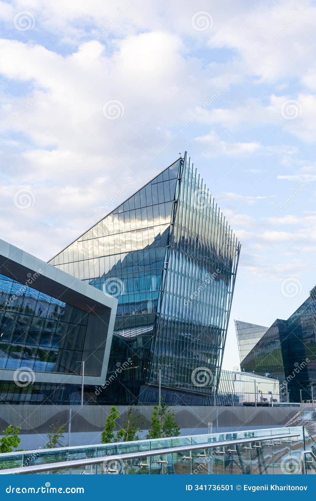 Modern Architecture, Facade Elements of Contemporary Building Against ...