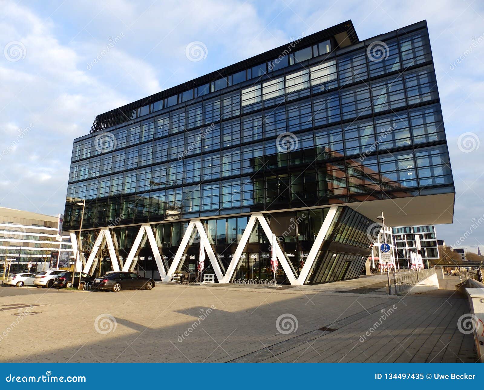 Modern Architecture in Germany Editorial Image - Image of apartments ...