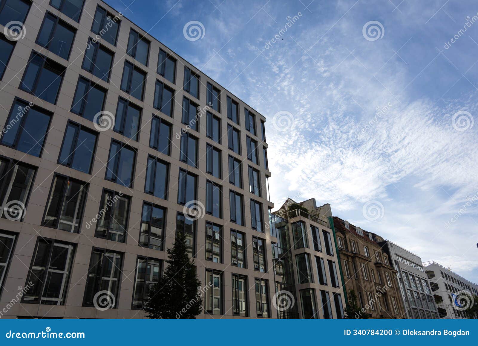 Modern Architecture Germany Stock Photo - Image of skyscraper, street ...