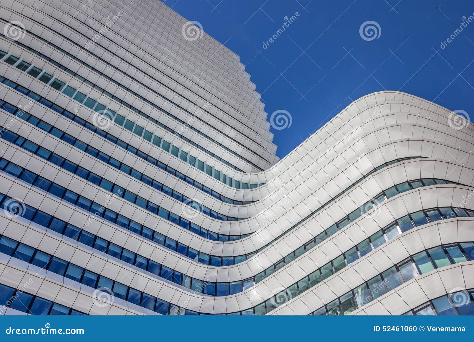Modern Architecture of a Government Building in Groningen Stock Photo ...