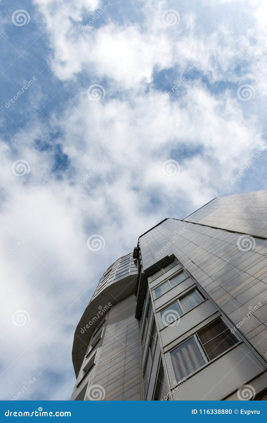 High-rise Multi-storey Building Stock Photo - Image of background, real ...