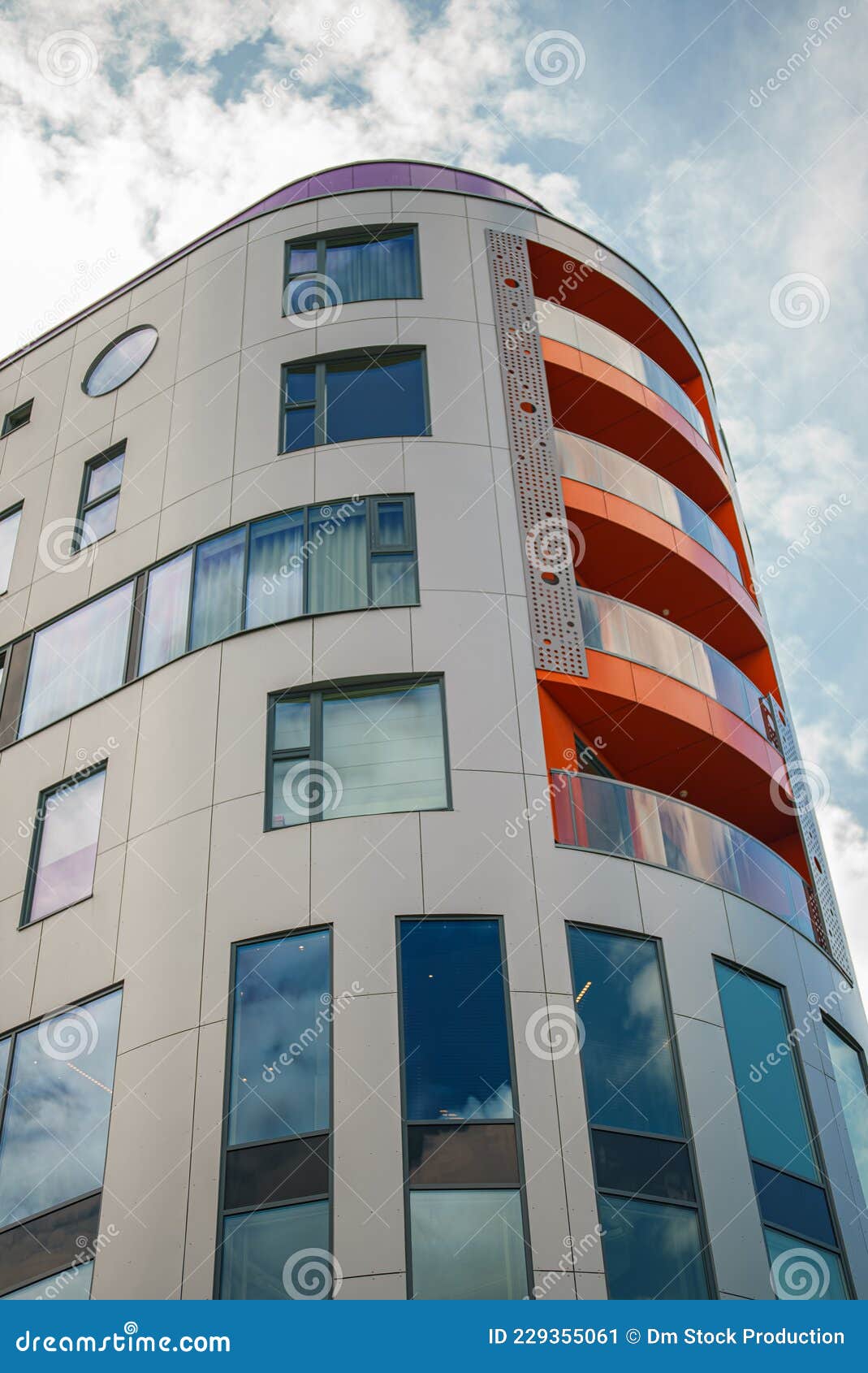 Modern architecture. stock image. Image of exterior - 229355061
