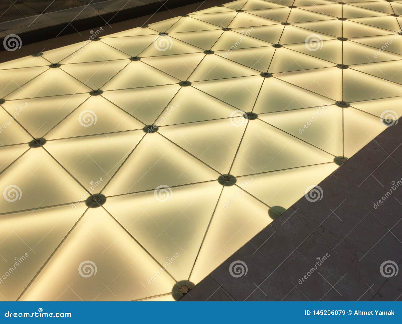 Modern Illuminated Floor Background Stock Image - Image of modern ...
