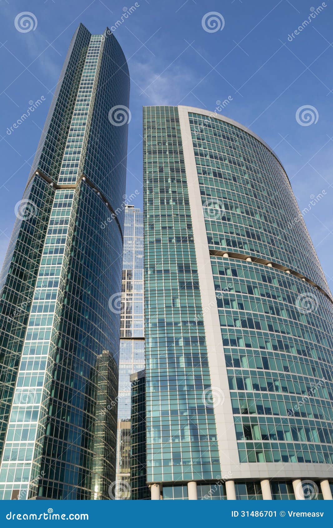 Modern Architecture of the Large Cities Stock Image - Image of ...