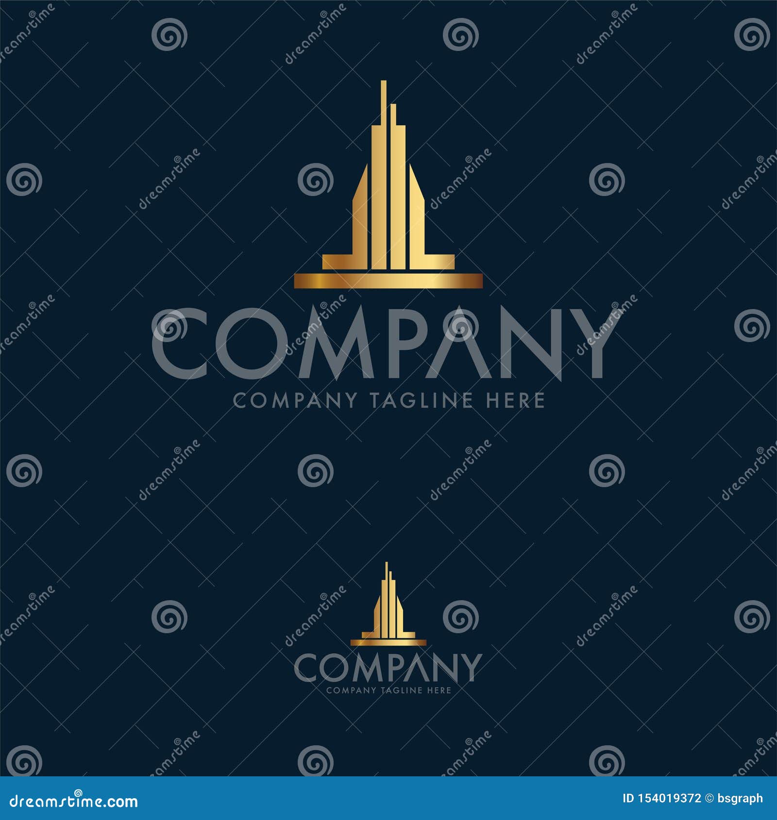 Modern Architecture Logo Design Template Stock Vector - Illustration of ...