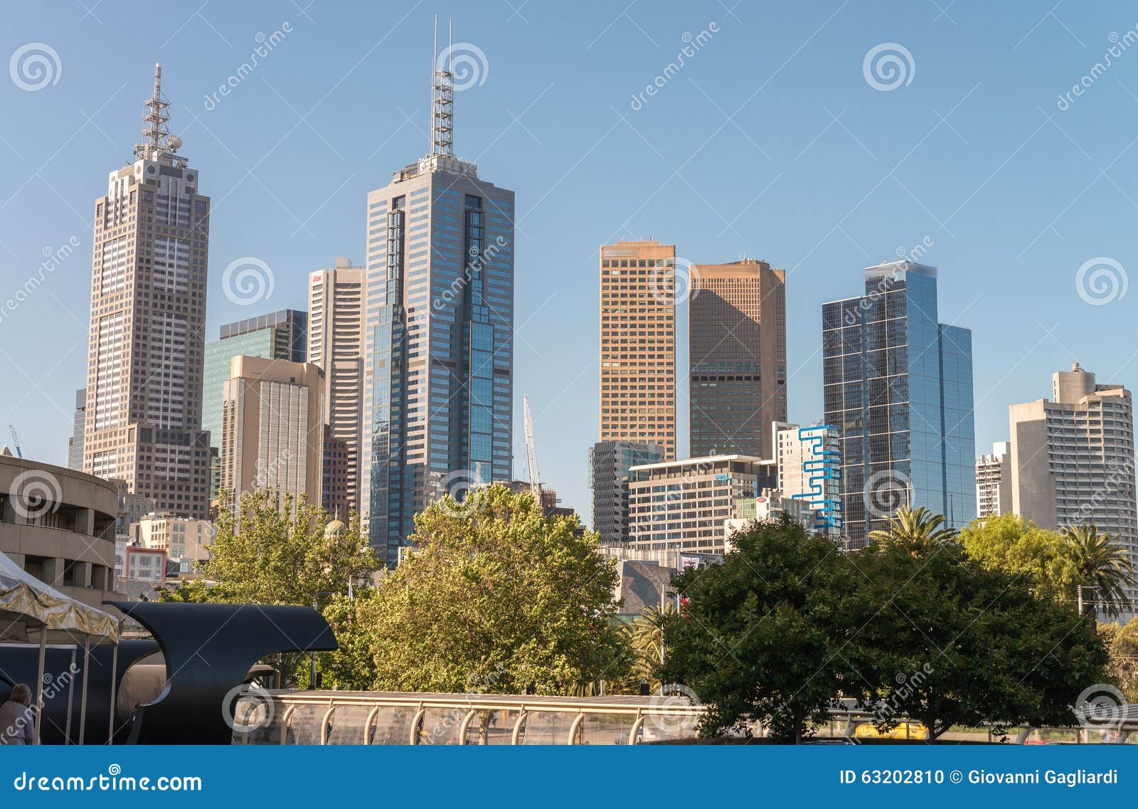 Modern Architecture of Melbourne, Australia Stock Photo - Image of ...