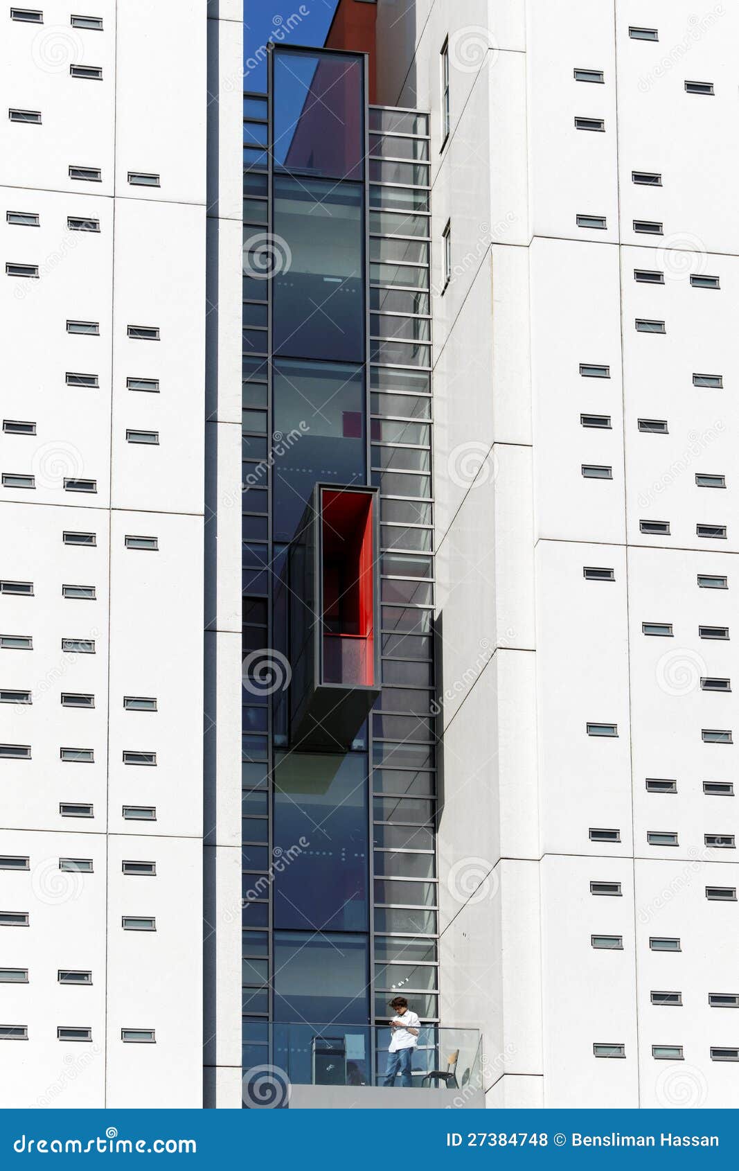 Modern Architecture and New Building in Paris Stock Photo - Image of ...