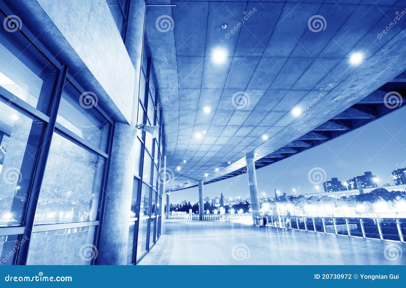 Modern architecture night stock photo. Image of shanghai - 20730972