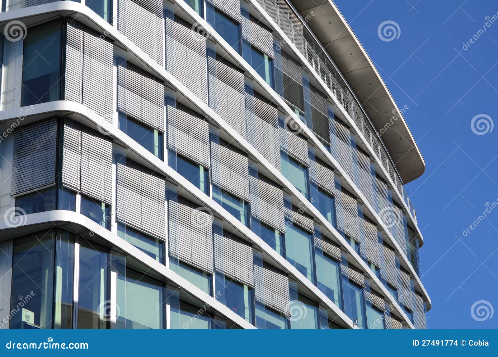 Modern Architecture: Office Building Stock Photo - Image of shades ...