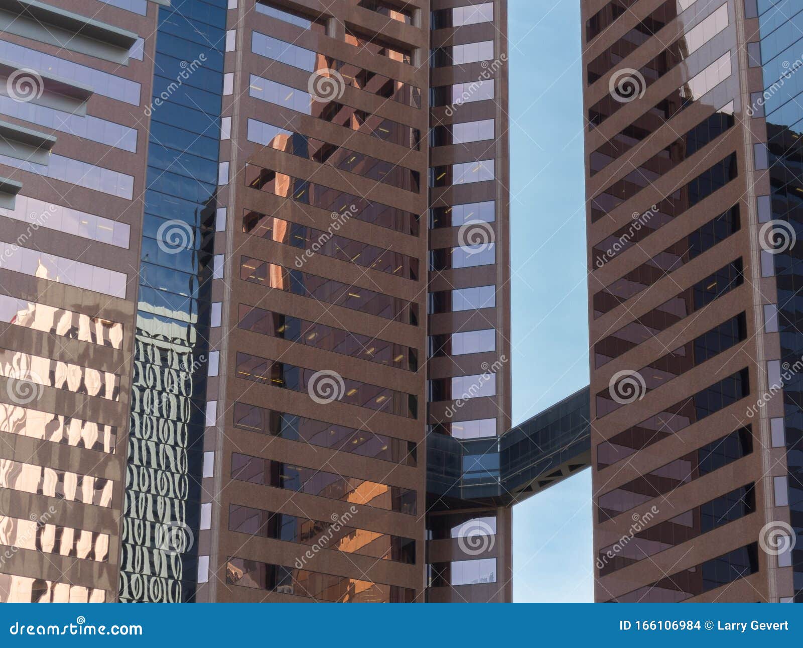 Architecture, Downtown Phoenix, Arizona Stock Photo - Image of glass ...