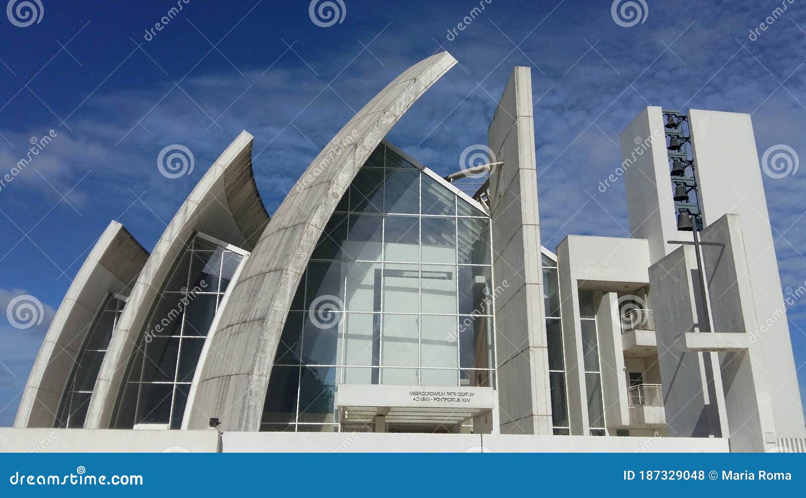 Modern Architecture in Rome, Church of the Jubilee Editorial Stock ...