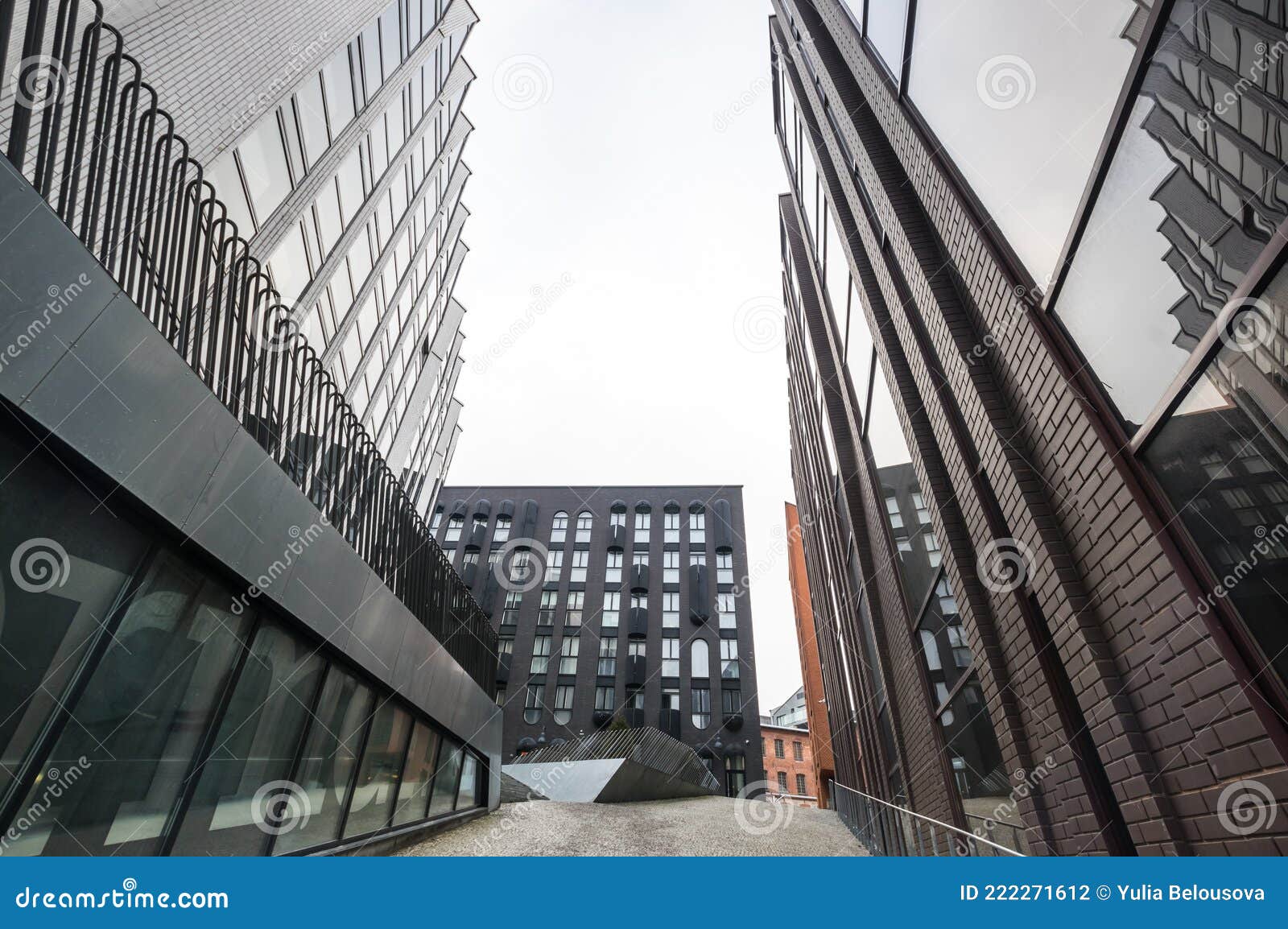 Modern Architecture in the Rotermann Quarter Stock Photo - Image of ...